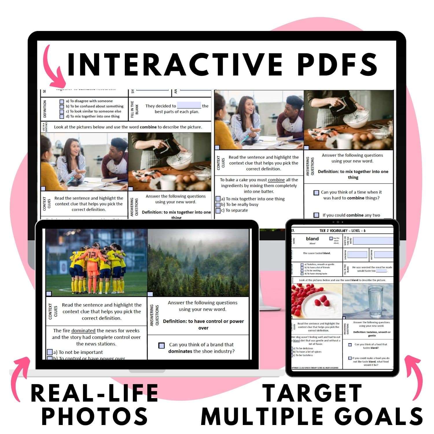 Tier 2 Vocabulary Curriculum for Speech Therapy | SLP Language Goals ...