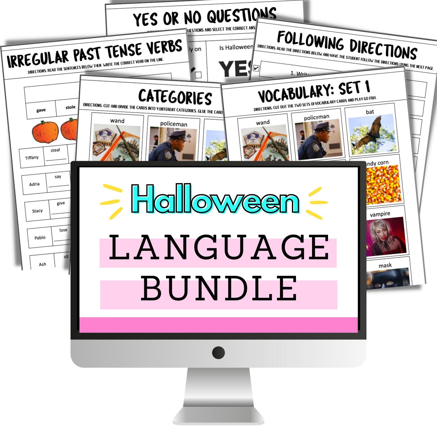 Halloween Language Bundle – Speech Therapy Store