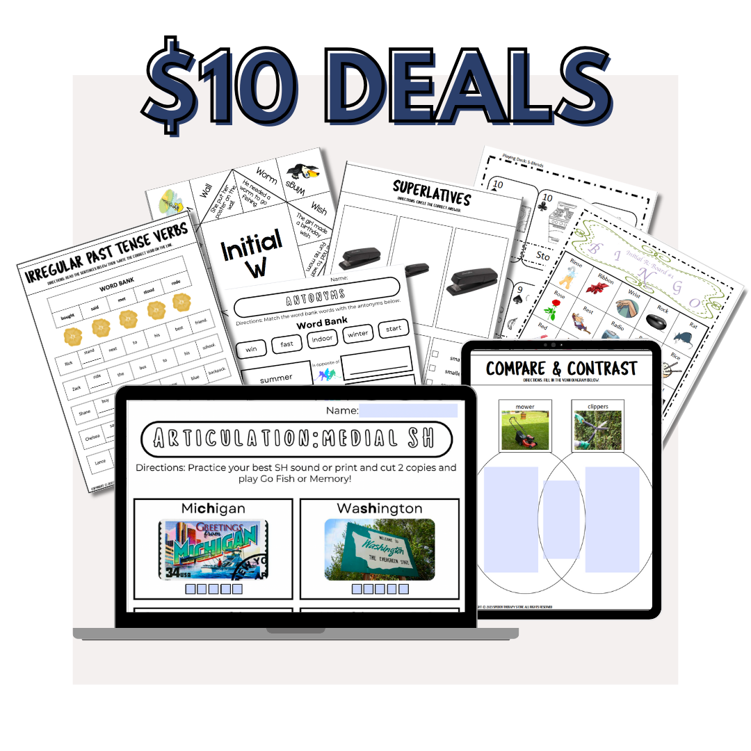Collections – Speech Therapy Store