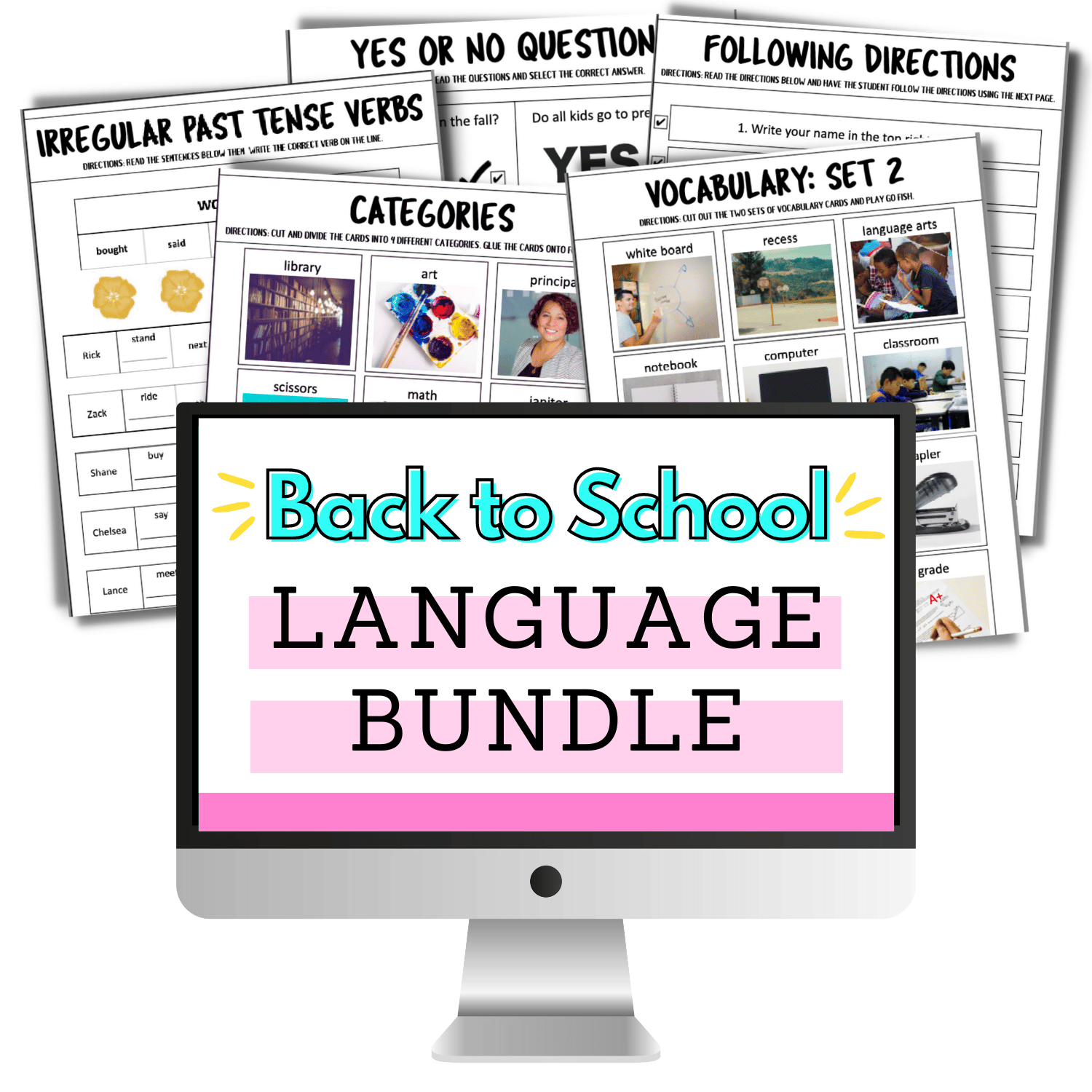 Back to School Language Bundle – Speech Therapy Store
