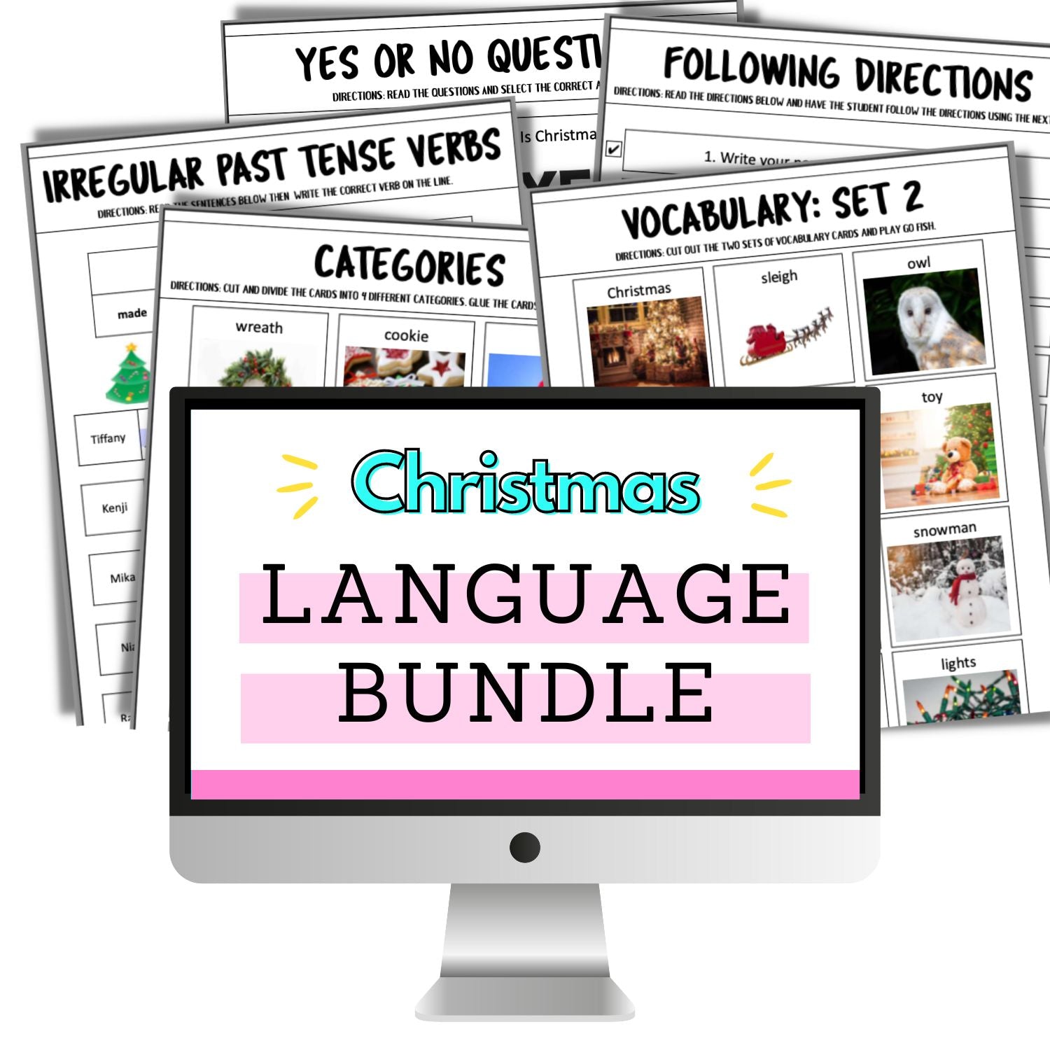 Christmas Language Bundle – Speech Therapy Store