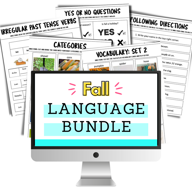 LANGUAGE – Speech Therapy Store