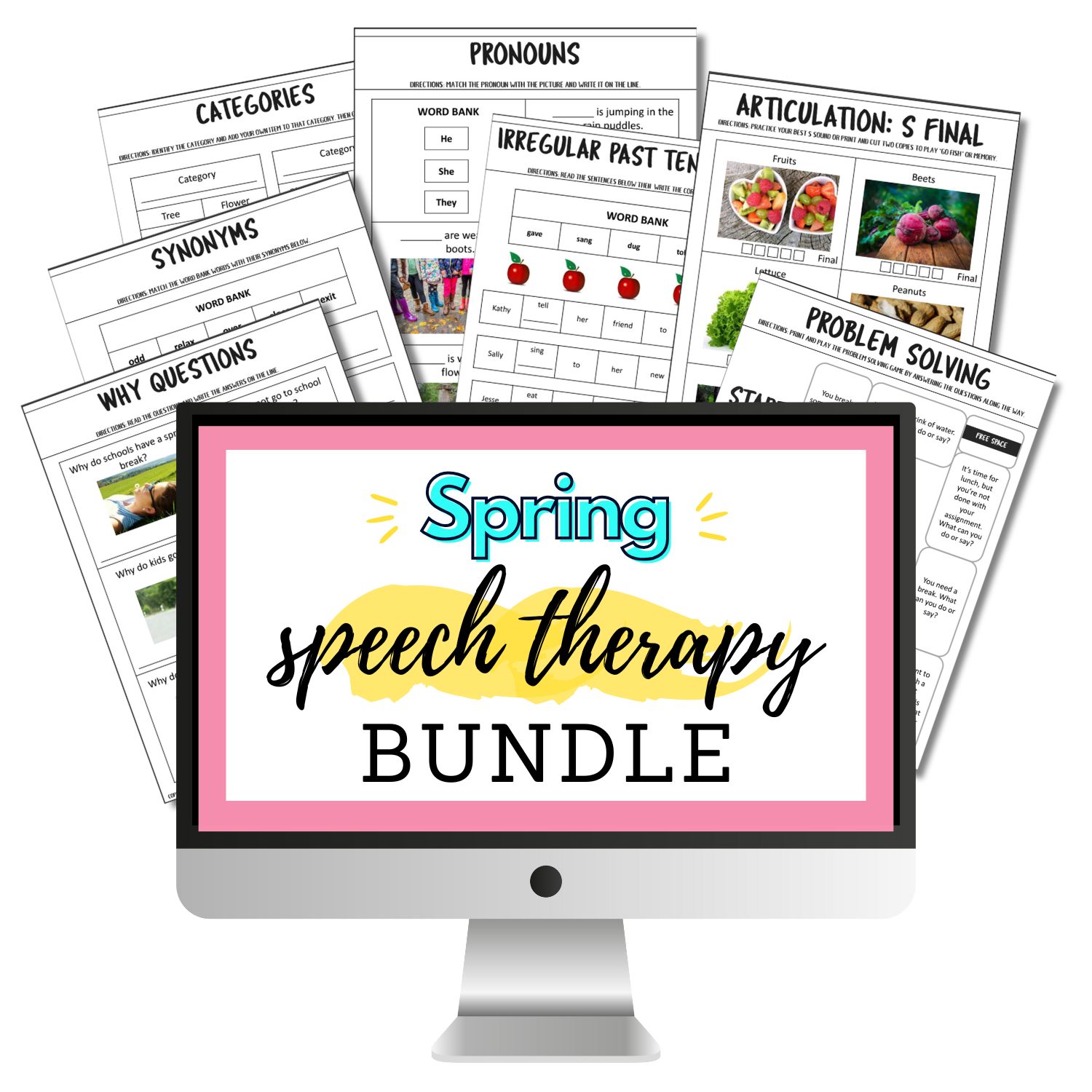 Spring Bundle – Speech Therapy Store