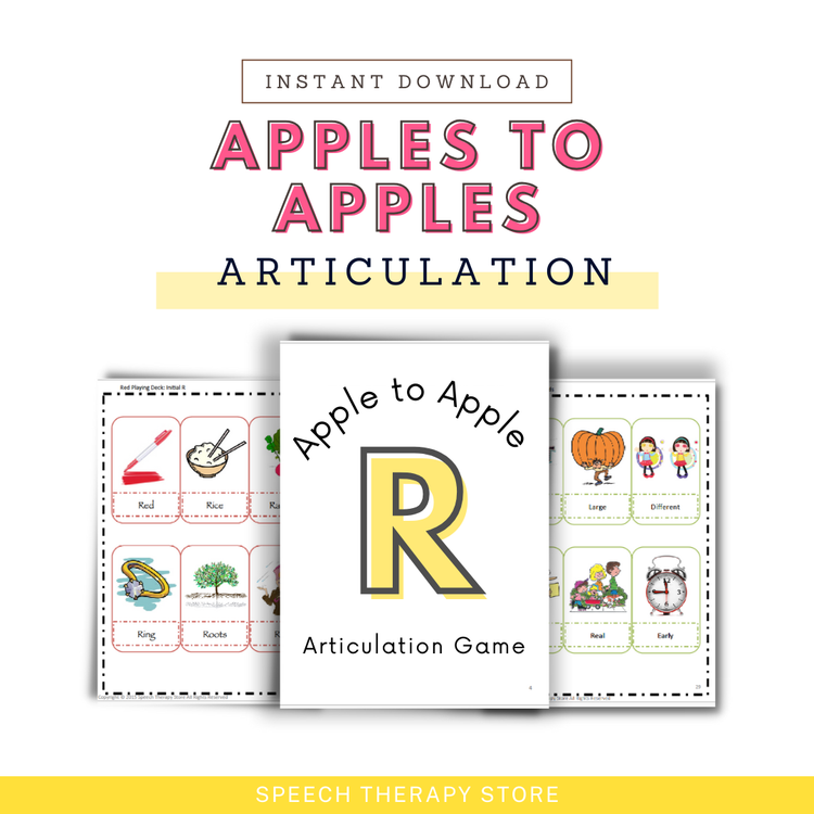 ARTICULATION – Speech Therapy Store