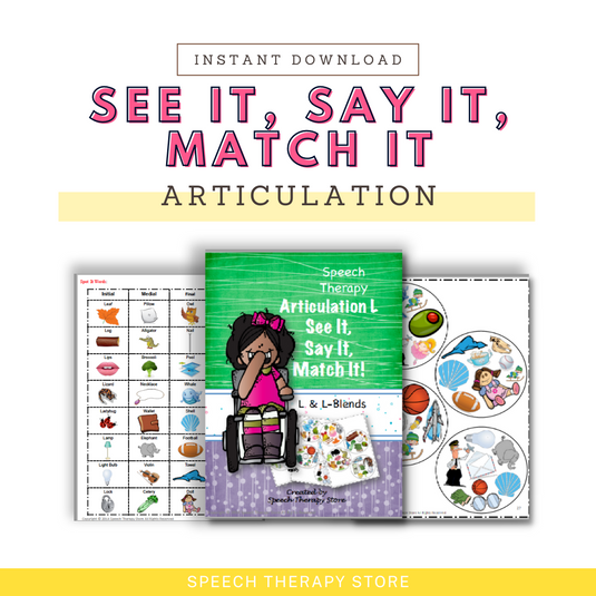 ARTICULATION – Speech Therapy Store