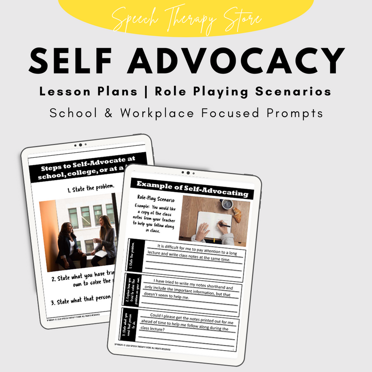 Comprehensive Self-Advocacy Skills Bundle for High School Students ...