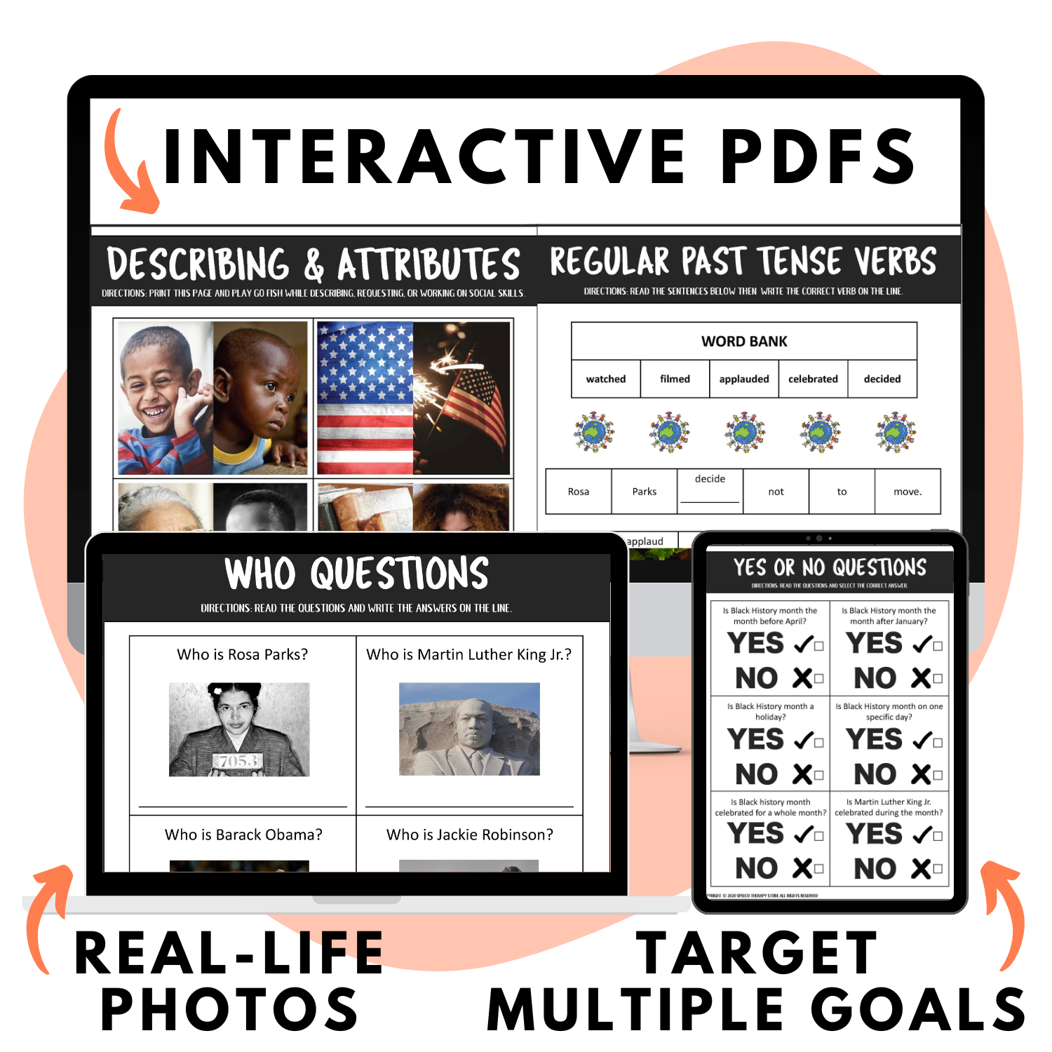 Black History Month Bundle Speech Therapy – Speech Therapy Store