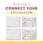 Articulation Connect Four – Speech Therapy Store