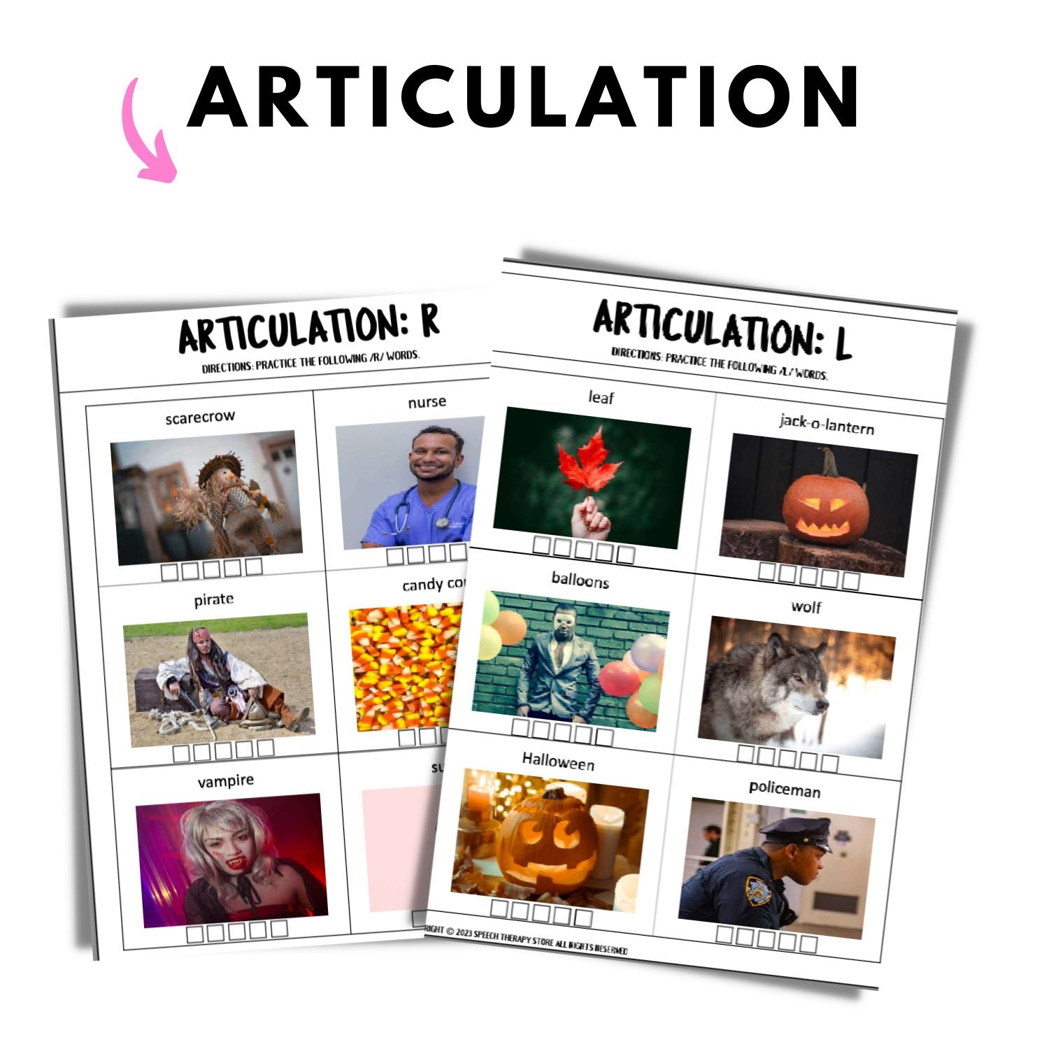 Halloween Language Bundle – Speech Therapy Store