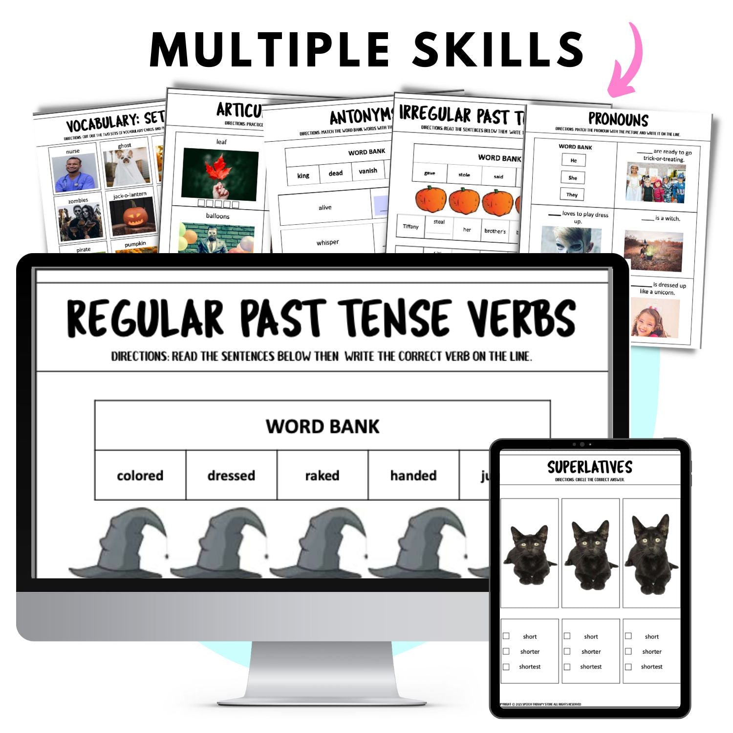 Halloween Language Bundle – Speech Therapy Store