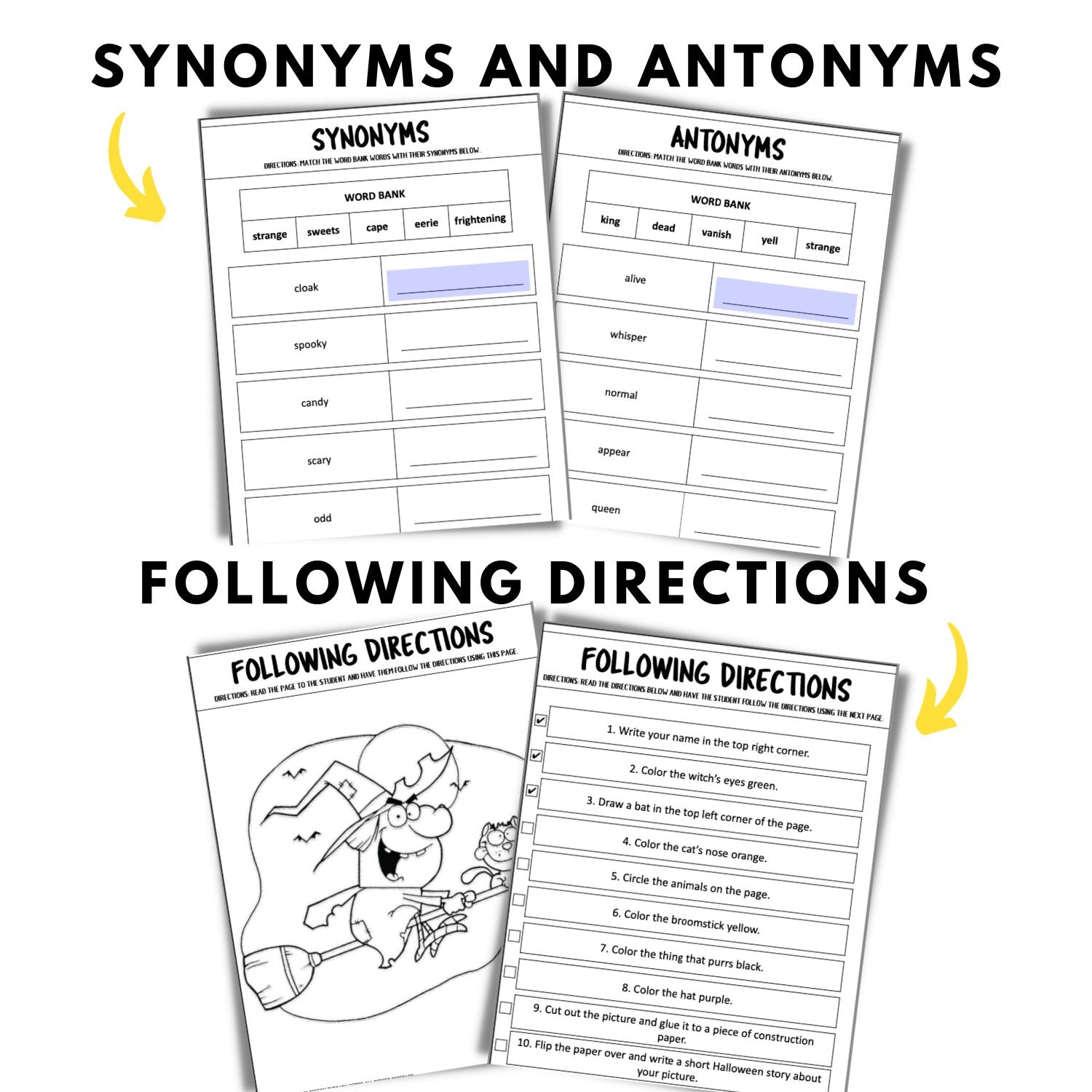 Halloween Language Bundle – Speech Therapy Store