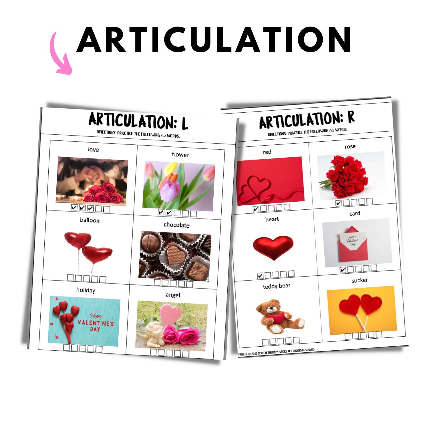 Valentine's Day Language Bundle – Speech Therapy Store