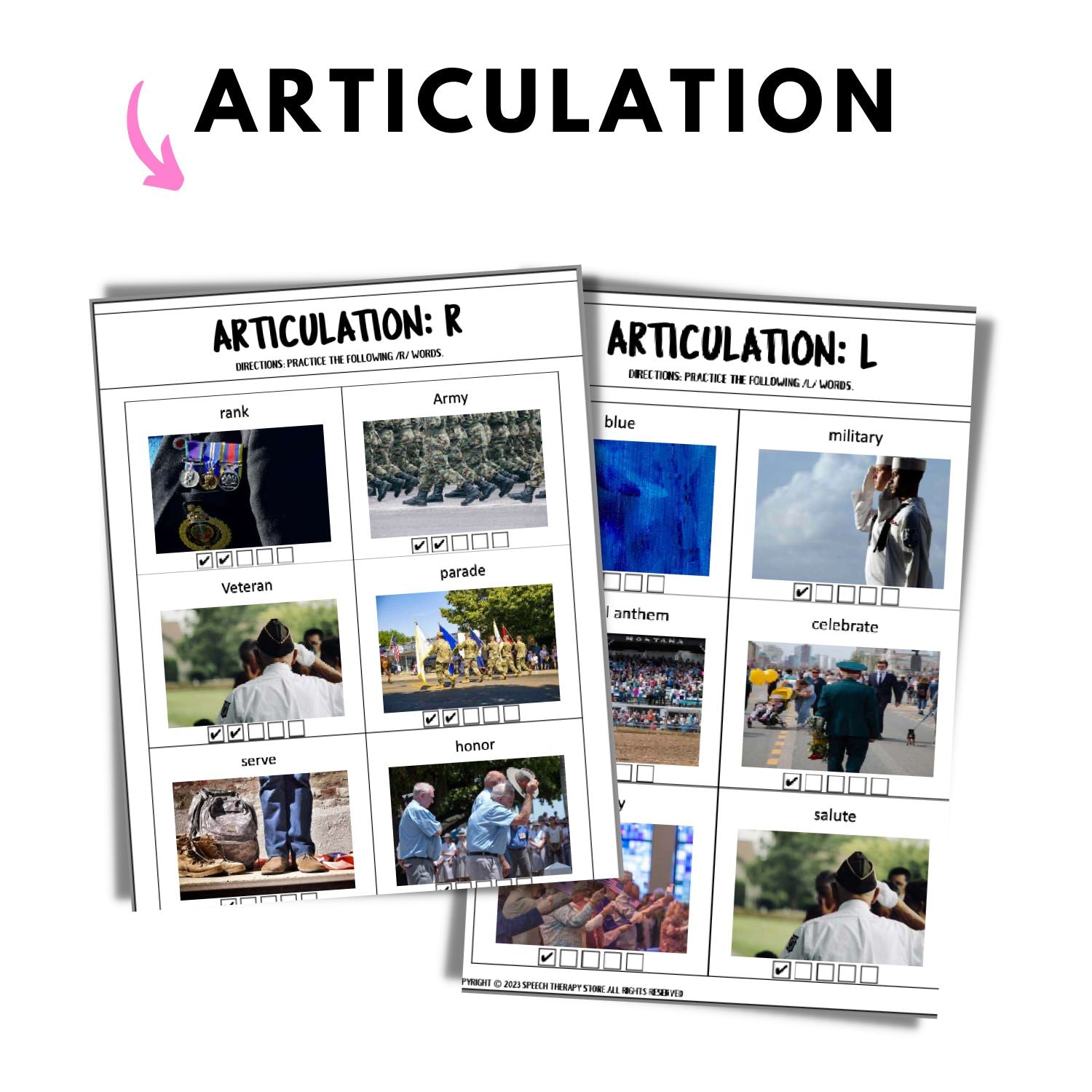 Veterans Day Language Bundle – Speech Therapy Store