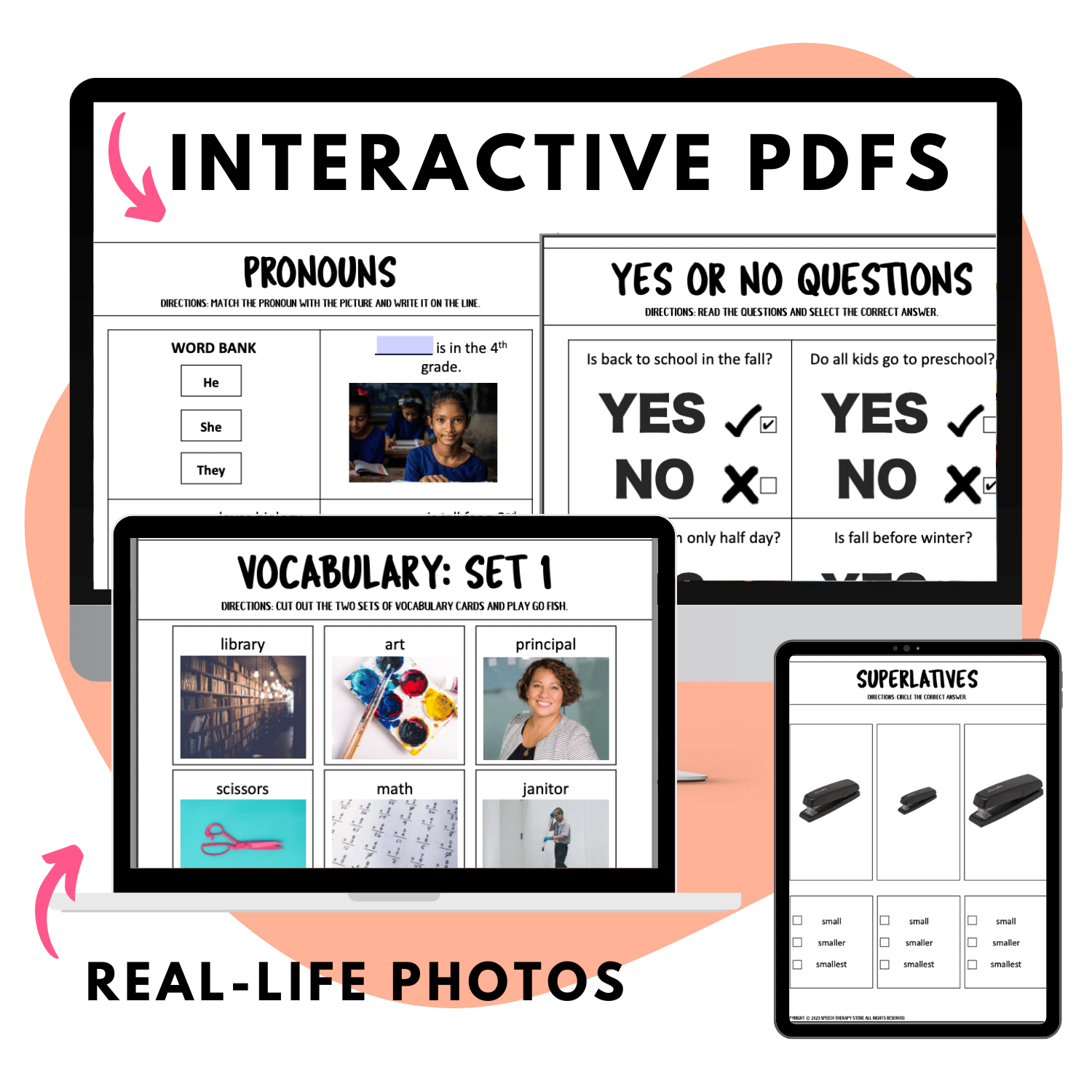 Back to School Language Bundle – Speech Therapy Store