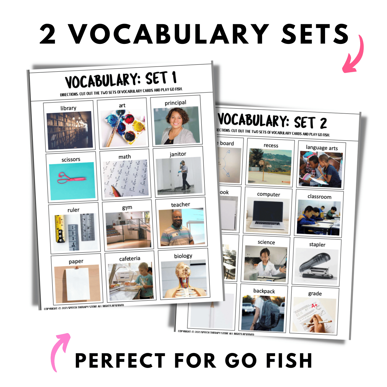 Back to School Language Bundle – Speech Therapy Store