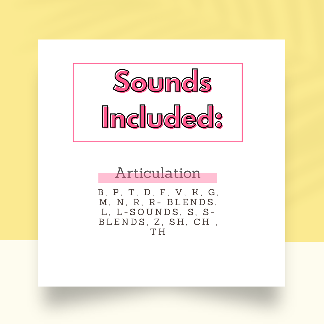 Articulation Connect Four – Speech Therapy Store