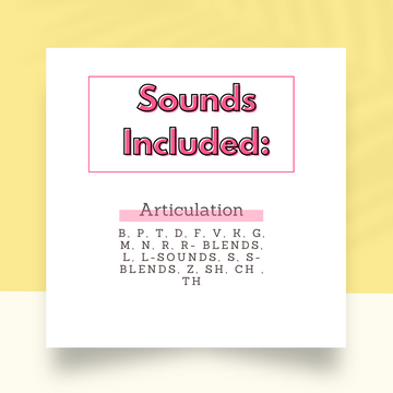 Articulation Connect Four – Speech Therapy Store