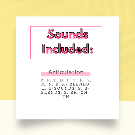 Articulation Connect Four – Speech Therapy Store