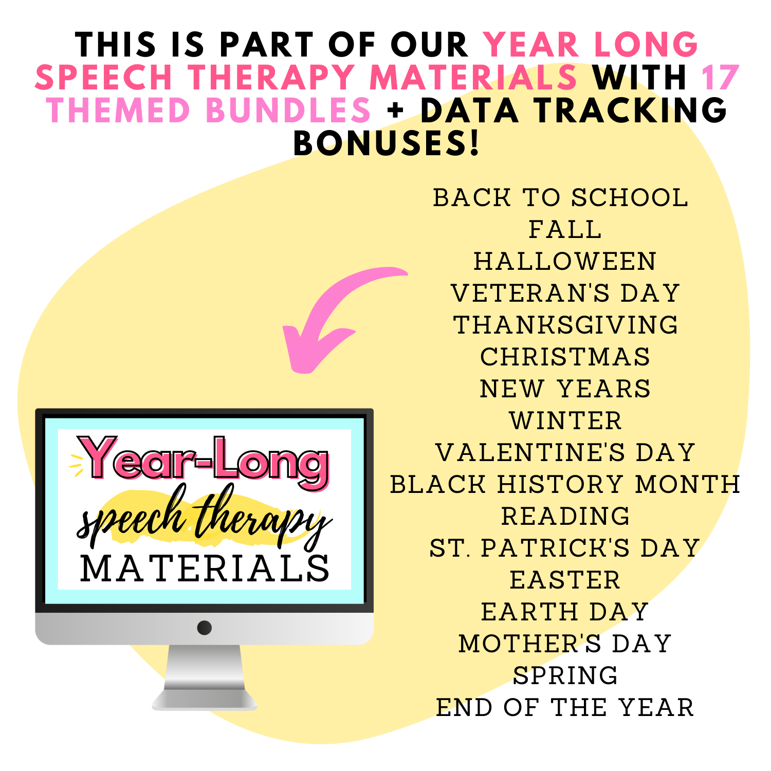 Spring Bundle – Speech Therapy Store