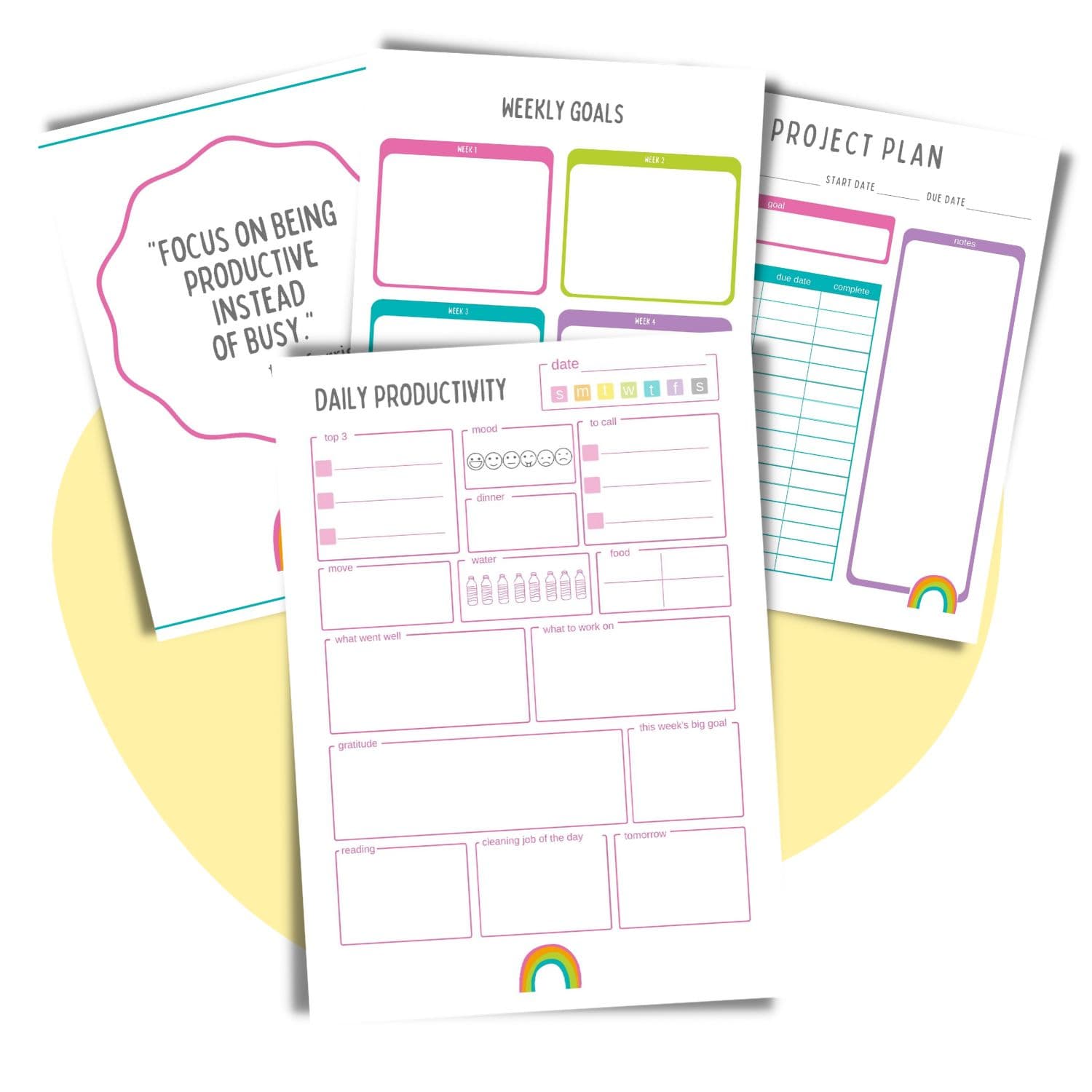 Productivity Planner – Speech Therapy Store