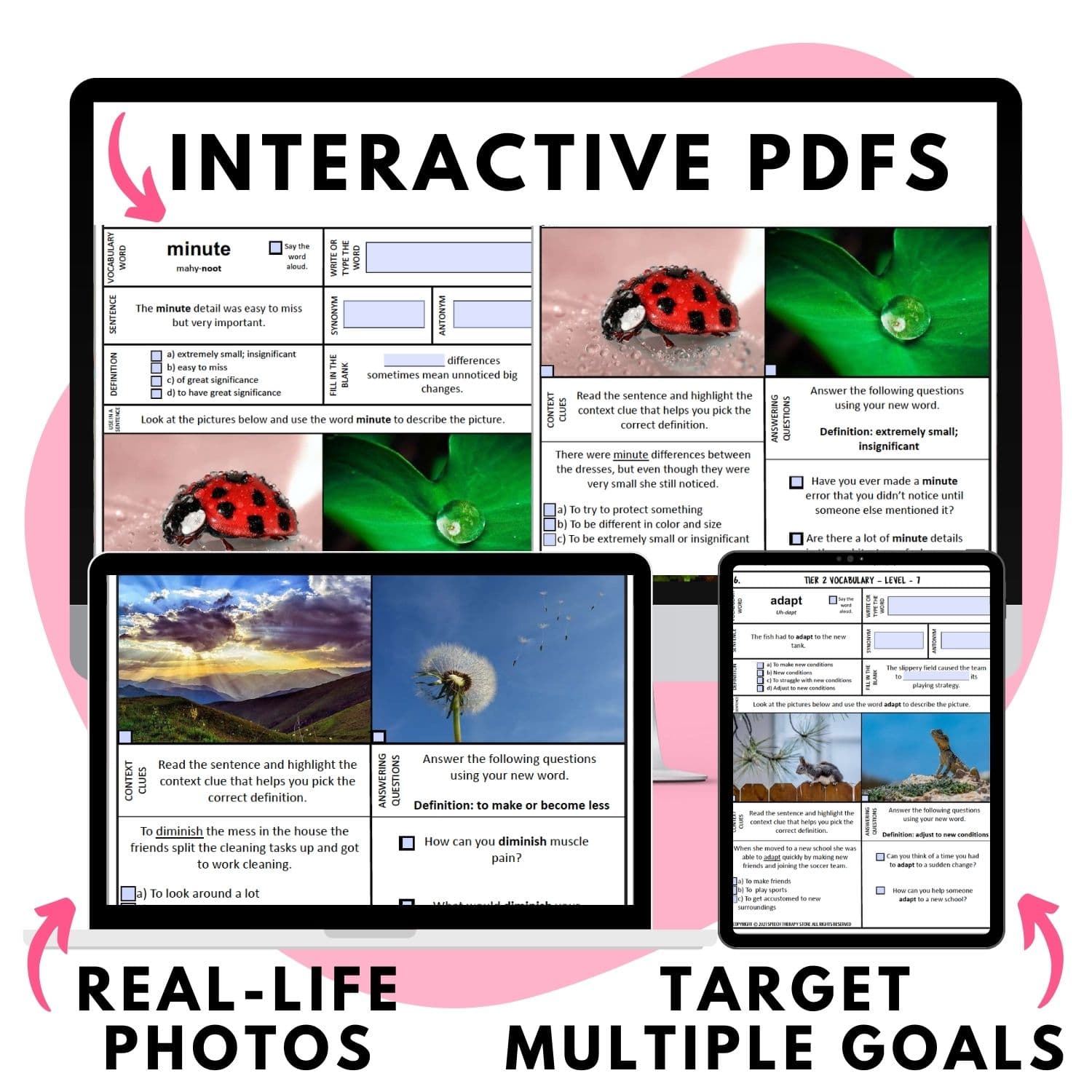 Tier 2 Words Speech Therapy - 6th Grade – Speech Therapy Store