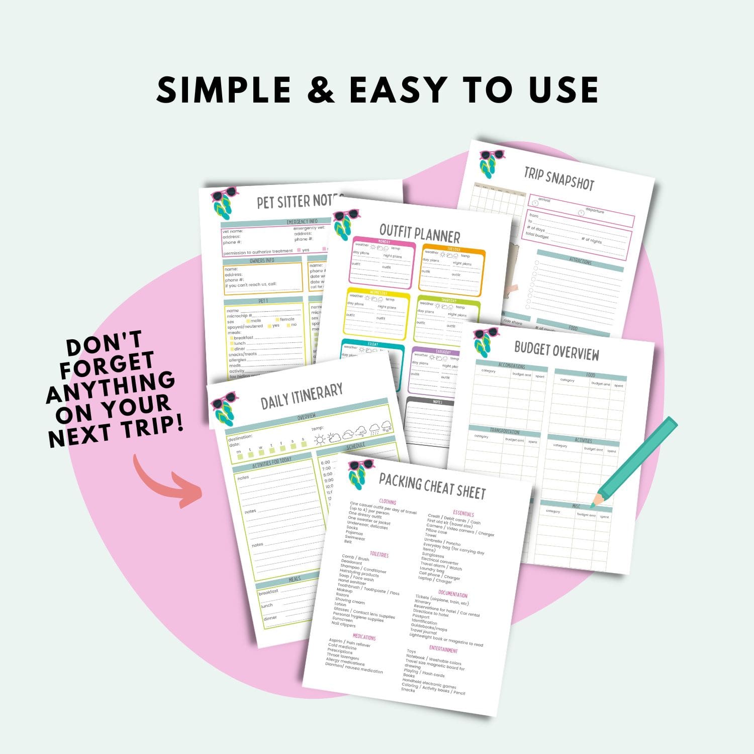 Travel Planner – Speech Therapy Store